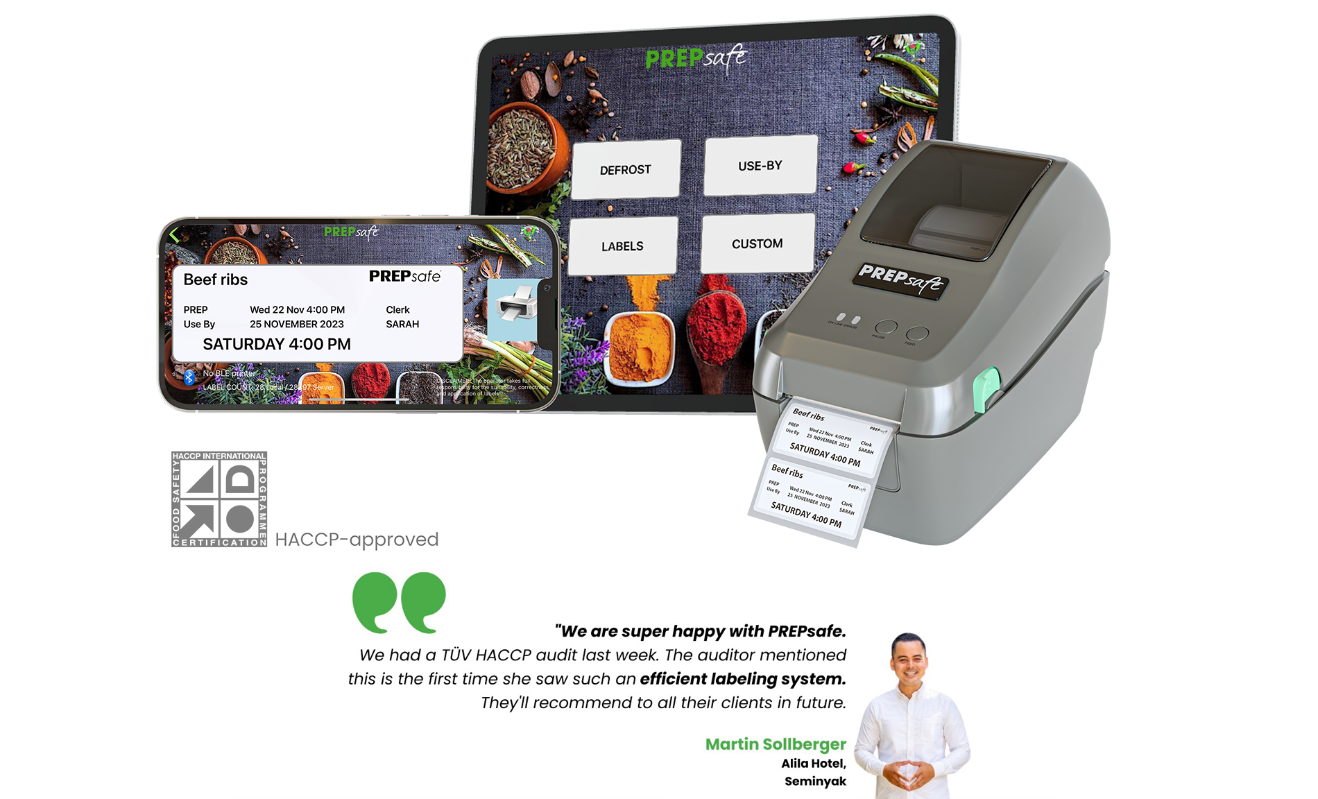 PREPsafe | Food Safety Labeling | HACCP Approved – Prepsafe Global